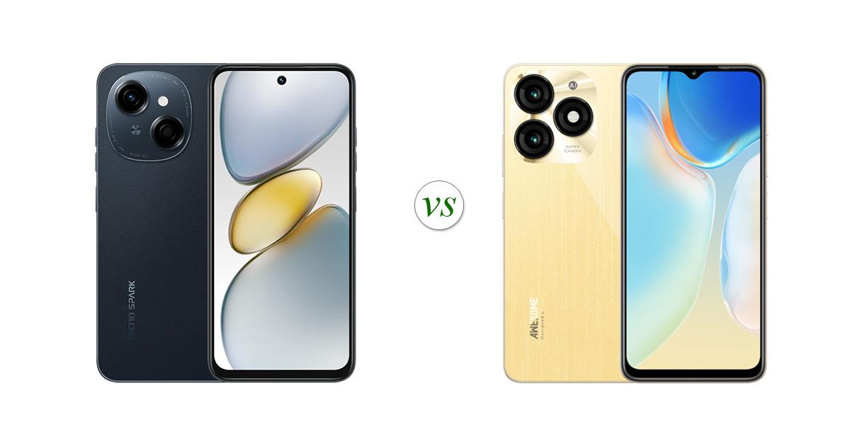 TECNO SPARK Go 1 vs itel A70: Side by Side Specs Comparison