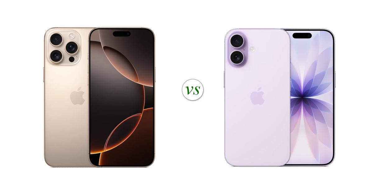 Apple iPhone 16 Pro Max vs Apple iPhone 17: Side by Side Specs Comparison