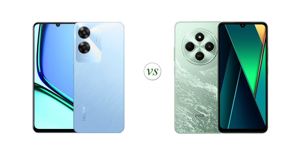 realme Note 60 vs POCO C75: Side by Side Specs Comparison