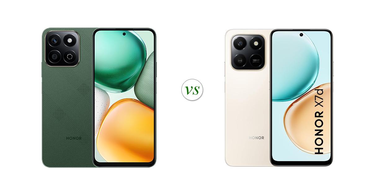 Honor X7c Vs Honor X7d Side By Side Specs Comparison