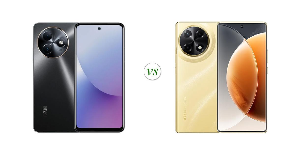 itel S24 vs TECNO CAMON 30S: Side by Side Specs Comparison