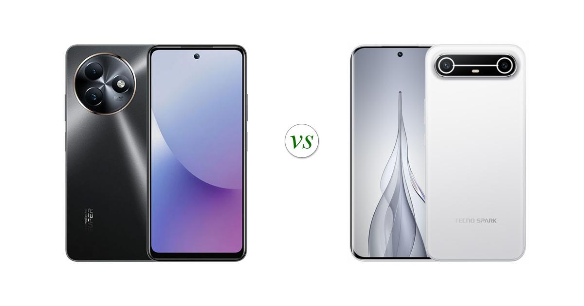 itel S24 vs TECNO SPARK Slim: Side by Side Specs Comparison