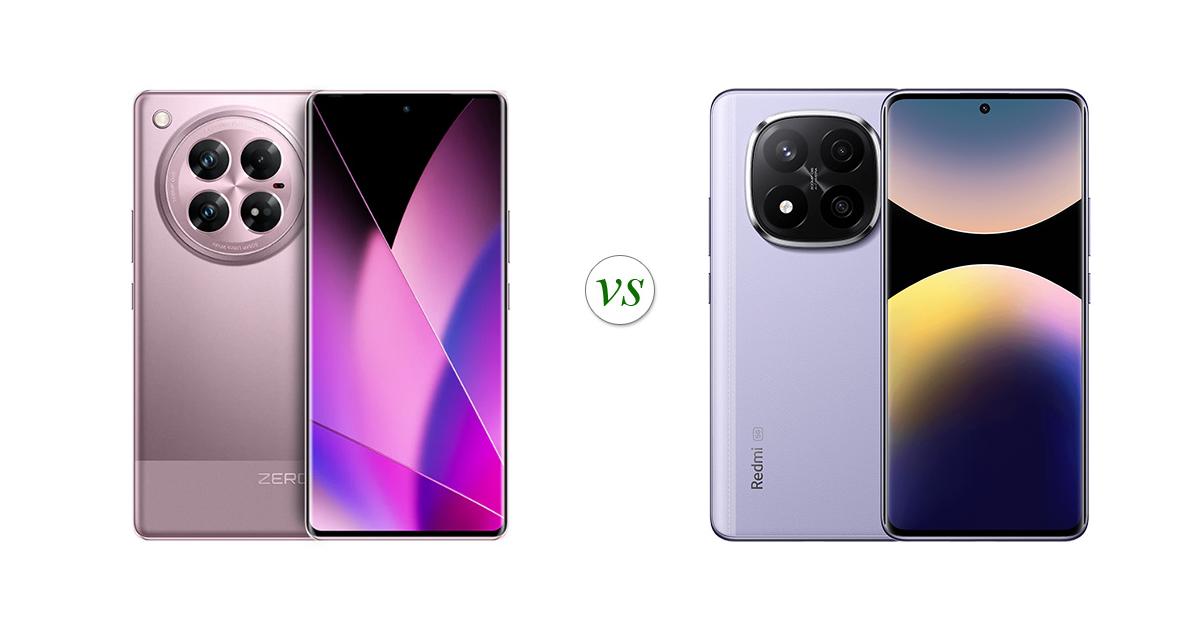 Infinix ZERO 40 5G vs Redmi Note 14 Pro+ 5G: Side by Side Specs Comparison