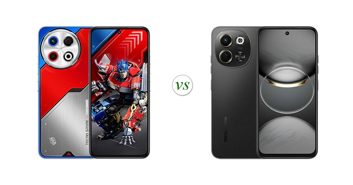 TECNO SPARK 30 Pro vs TECNO SPARK 30 5G: Side by Side Specs Comparison