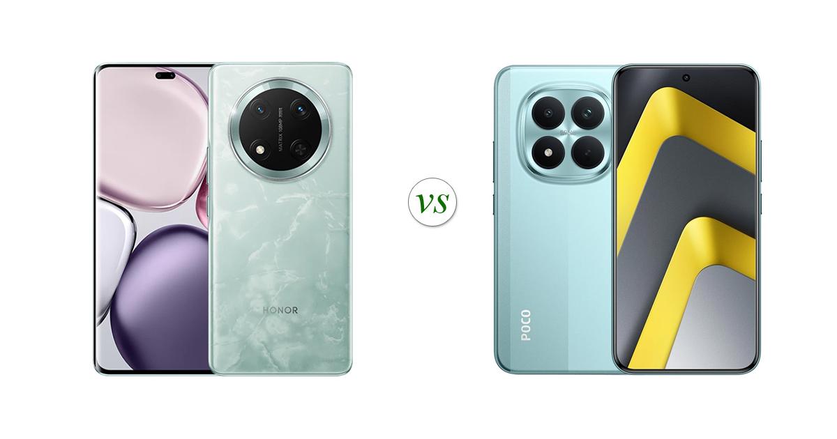 HONOR X9c 5G vs POCO M8 Pro 5G: Side by Side Specs Comparison