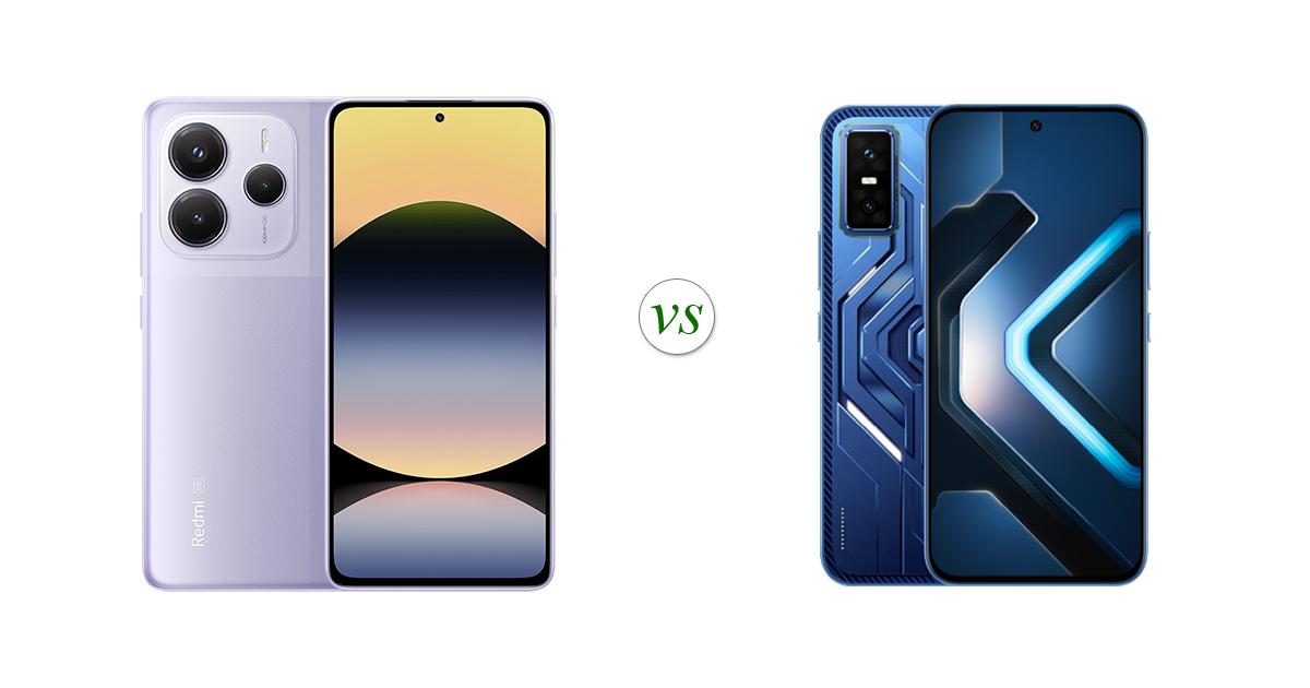 Redmi Note 14 5G vs Infinix GT 30: Side by Side Specs Comparison