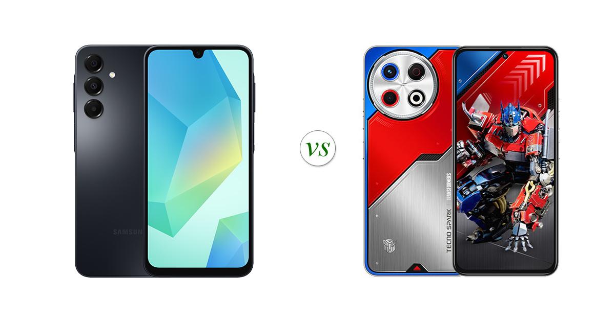 SAMSUNG Galaxy A16 LTE vs TECNO SPARK 30 Pro: Side by Side Specs Comparison