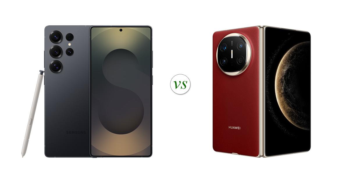 SAMSUNG Galaxy S25 Ultra vs HUAWEI Mate X6: Side by Side Specs Comparison