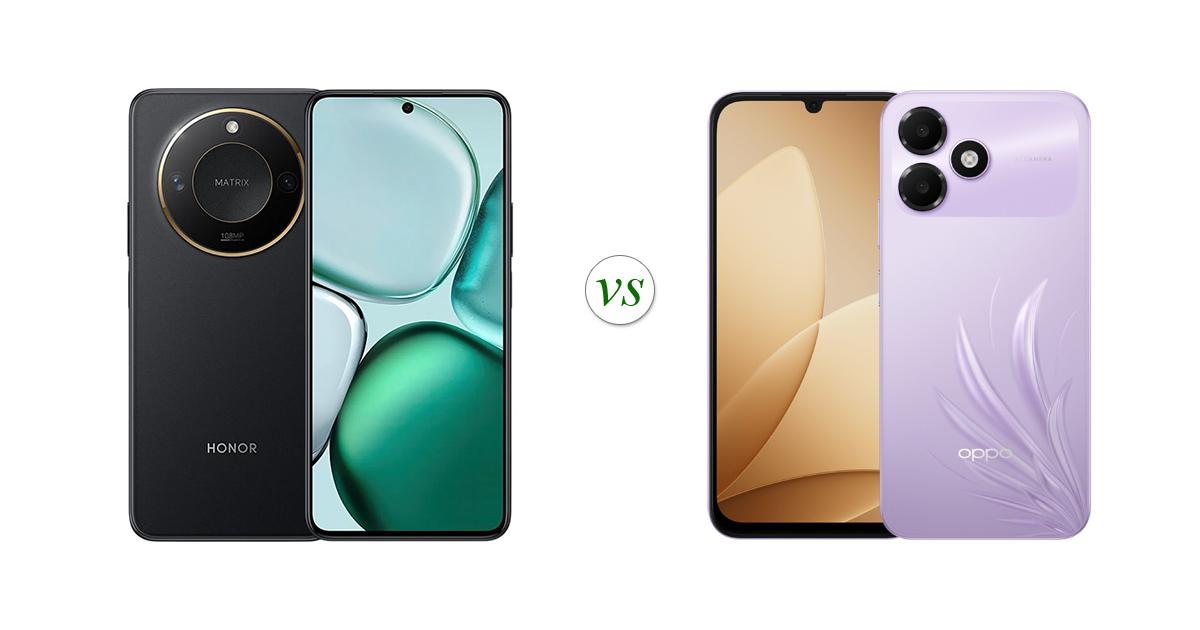 HONOR X9c Smart 5G vs OPPO A6c: Side by Side Specs Comparison