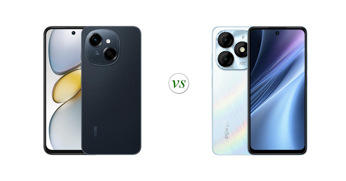 TECNO SPARK Go 1s vs itel P55: Side by Side Specs Comparison