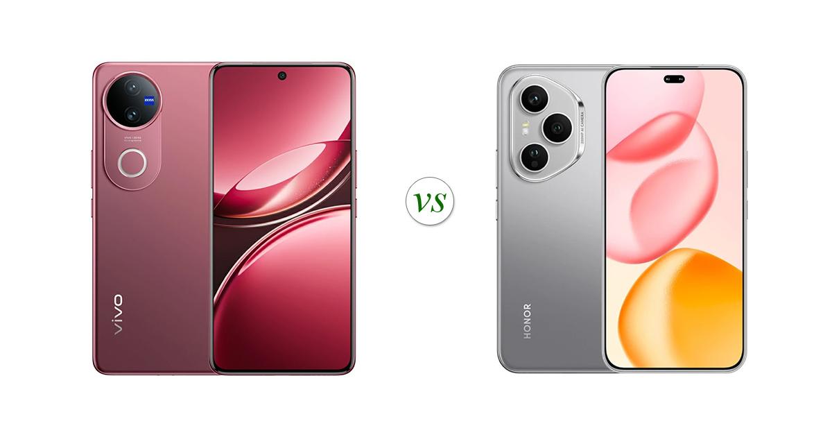 vivo V50 5G vs HONOR 400 Pro 5G: Side by Side Specs Comparison