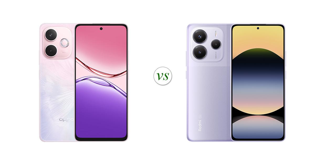 OPPO A5 Pro 5G vs Redmi Note 14 5G: Side by Side Specs Comparison