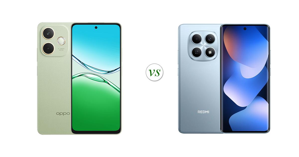 OPPO A5 Pro vs Redmi Note 15: Side by Side Specs Comparison