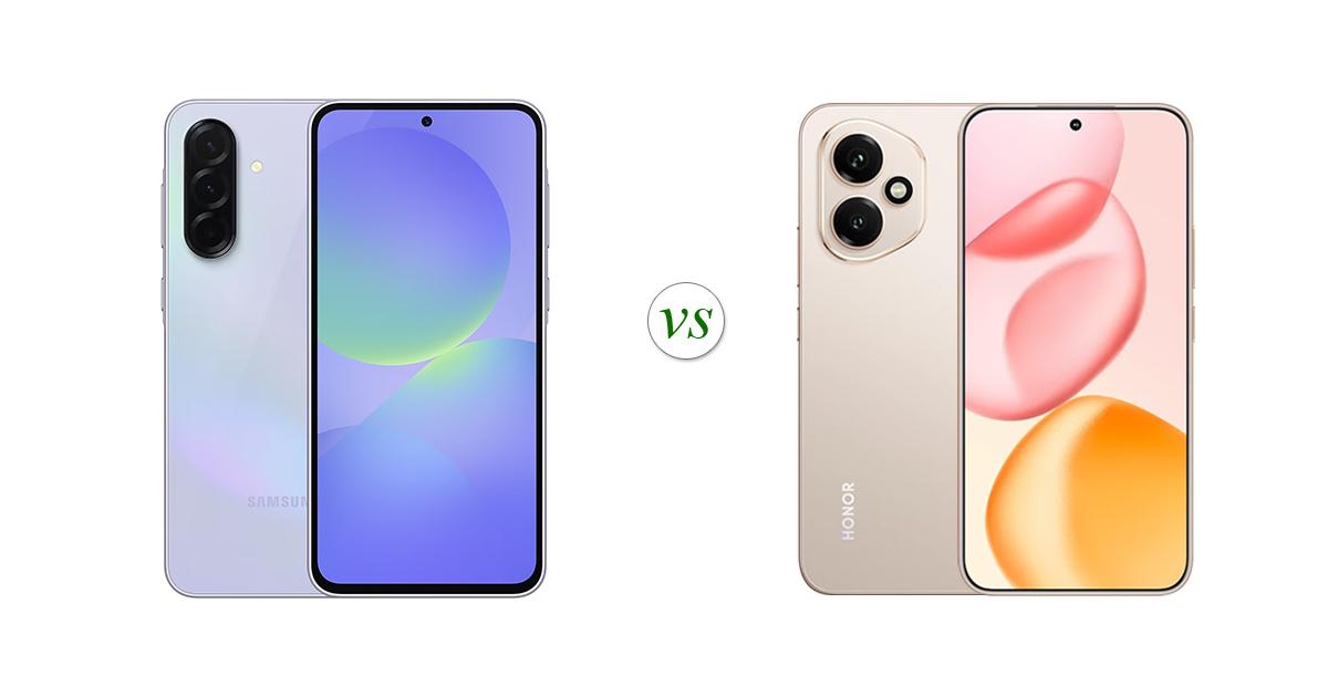 SAMSUNG Galaxy A36 5G vs HONOR 400 5G: Side by Side Specs Comparison