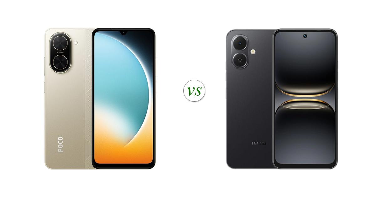 POCO C71 vs TECNO SPARK Go 2: Side by Side Specs Comparison