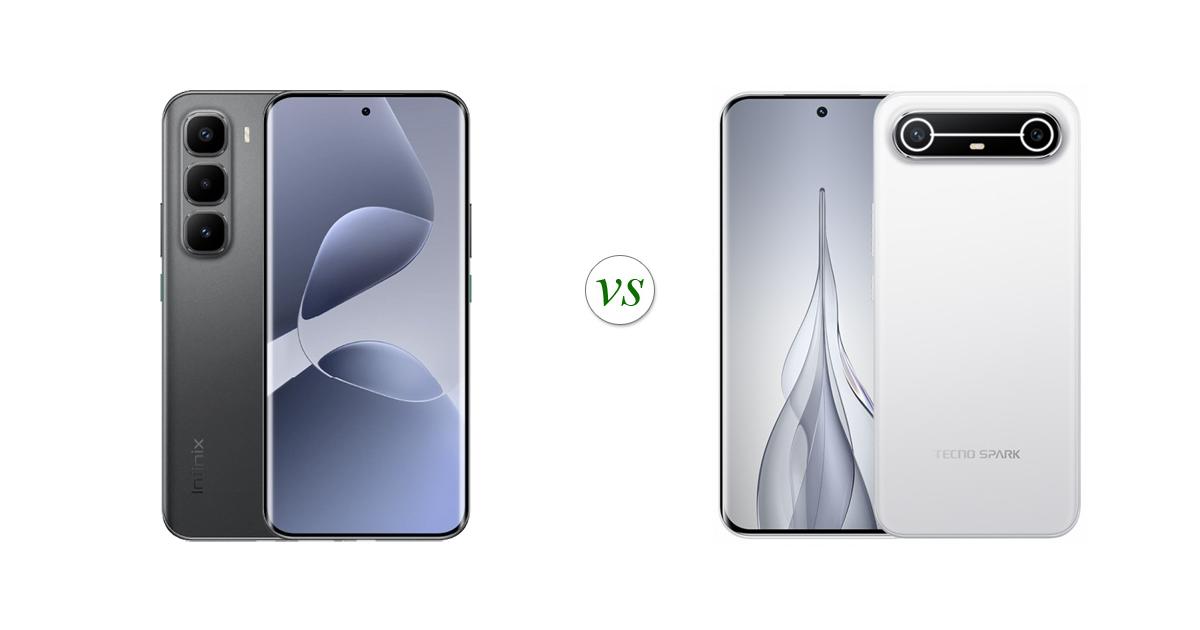 Infinix HOT 60 Pro+ vs TECNO SPARK Slim: Side by Side Specs Comparison