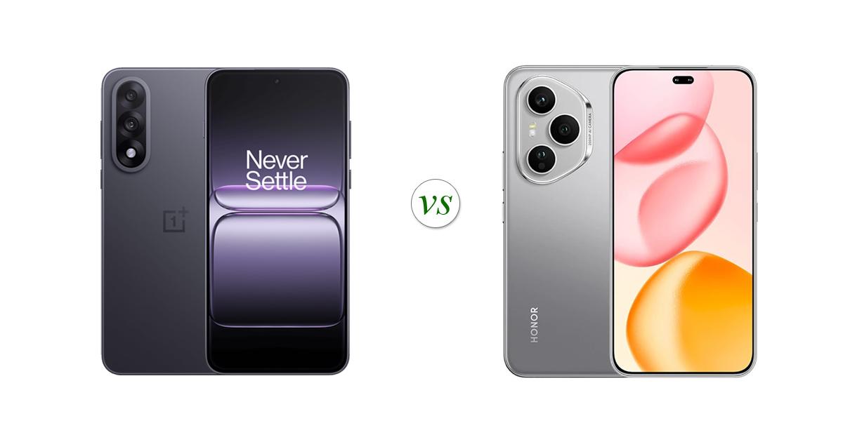 OnePlus Nord 5 vs HONOR 400 Pro 5G: Side by Side Specs Comparison