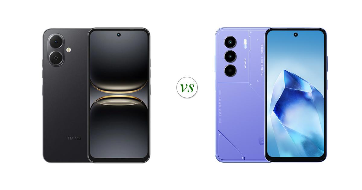 TECNO SPARK Go 2 vs itel Power 70: Side by Side Specs Comparison