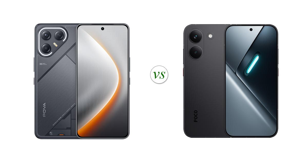 TECNO POVA 7 Ultra 5G vs POCO X8 Pro: Side by Side Specs Comparison