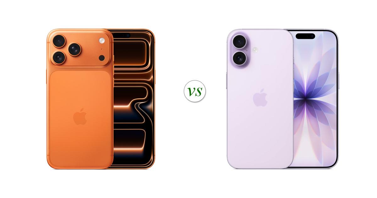 Apple iPhone 17 Pro Max vs Apple iPhone 17: Side by Side Specs Comparison