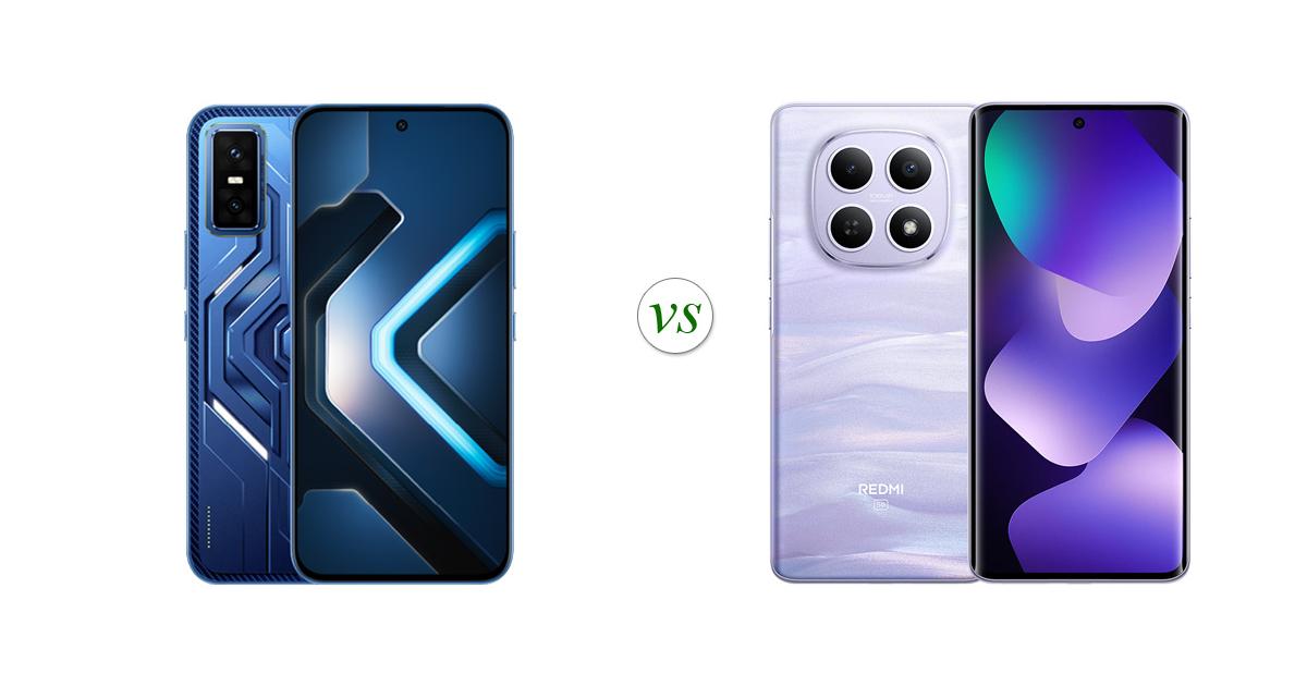 Infinix GT 30 vs Redmi Note 15 5G: Side by Side Specs Comparison