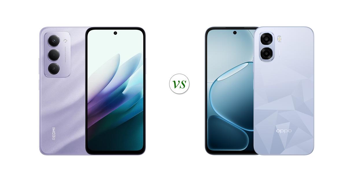 Redmi 15 vs OPPO A6t: Side by Side Specs Comparison