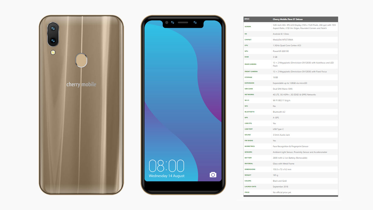 Cherry Mobile Flare S7 Deluxe Specs, Price and Features
