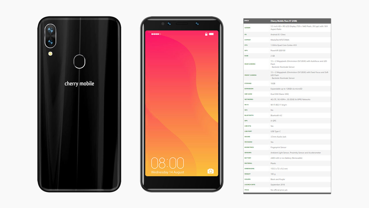 Cherry Mobile Flare S7 Specs, Price and Features