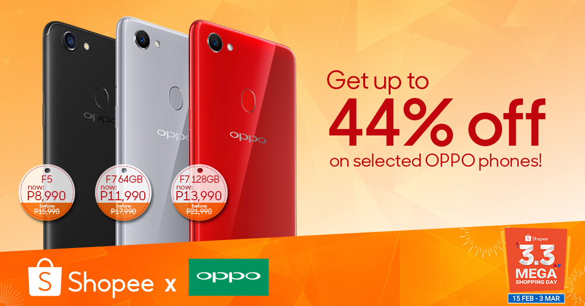 DEAL ALERT: OPPO F5 for 9K, OPPO F7 64GB for 12K and OPPO F7 128GB for ...