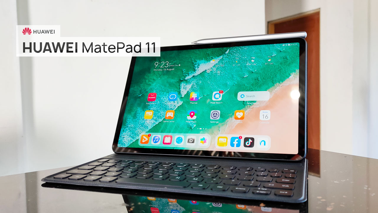 Huawei MatePad 11 Unboxing with Magnetic Keyboard, M–Pencil and Folio ...