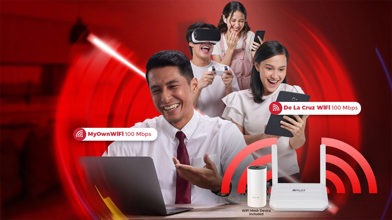 PLDT Launches MyOwnWifi with the Same Speed as Fiber Plans at 50% Off ...