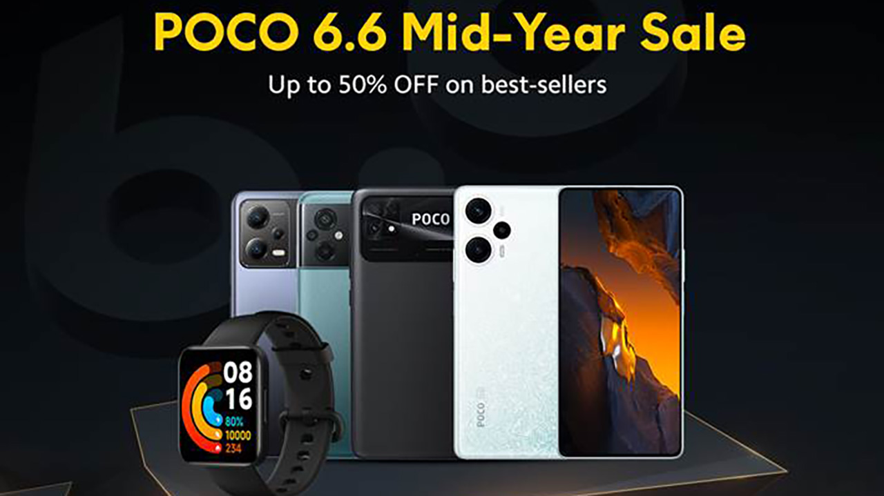 POCO 6.6 Midyear SALE: List of Discounted POCO Smartphones and a Watch ...