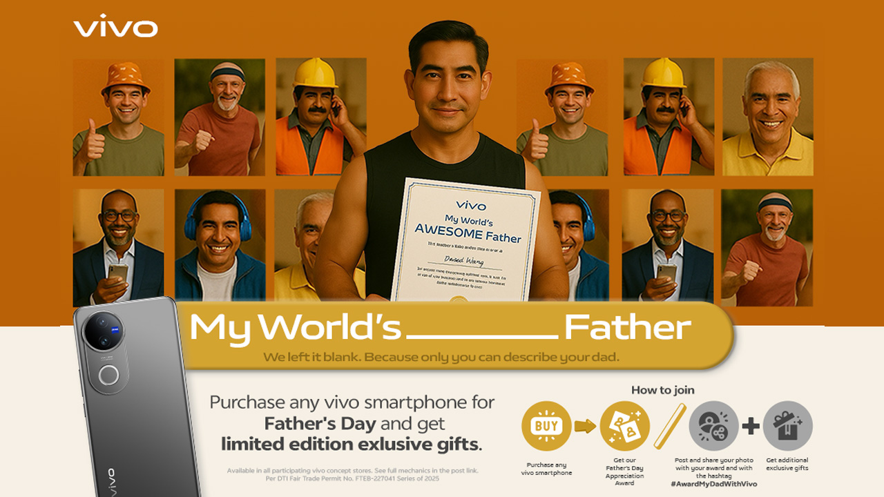 vivo Father's Day Promo: Give Dad the Recognition He Deserves with vivo ...